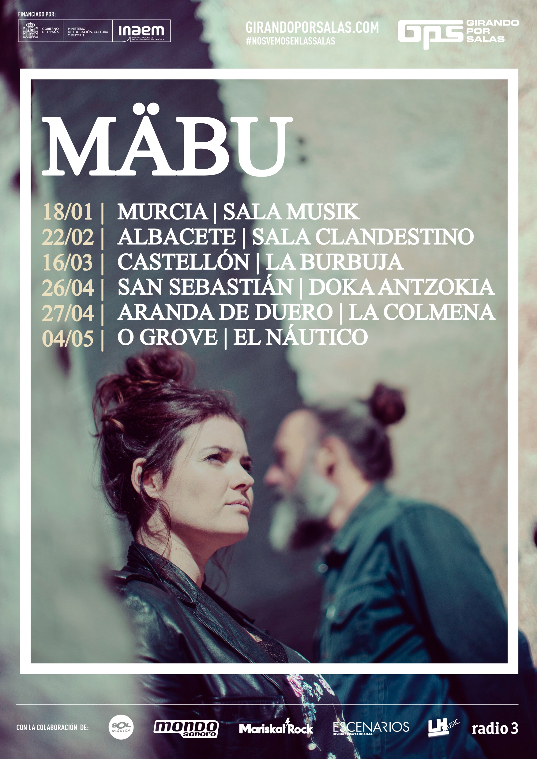 MÄBU ANUNCIA 6 CONCIERTOS CON AYUDAS GPS EN SU GIRA «X ANIVERSARIO ...